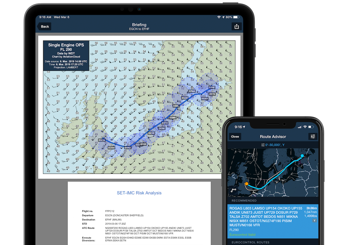 ForeFlight - SETOPS Route Analysis
