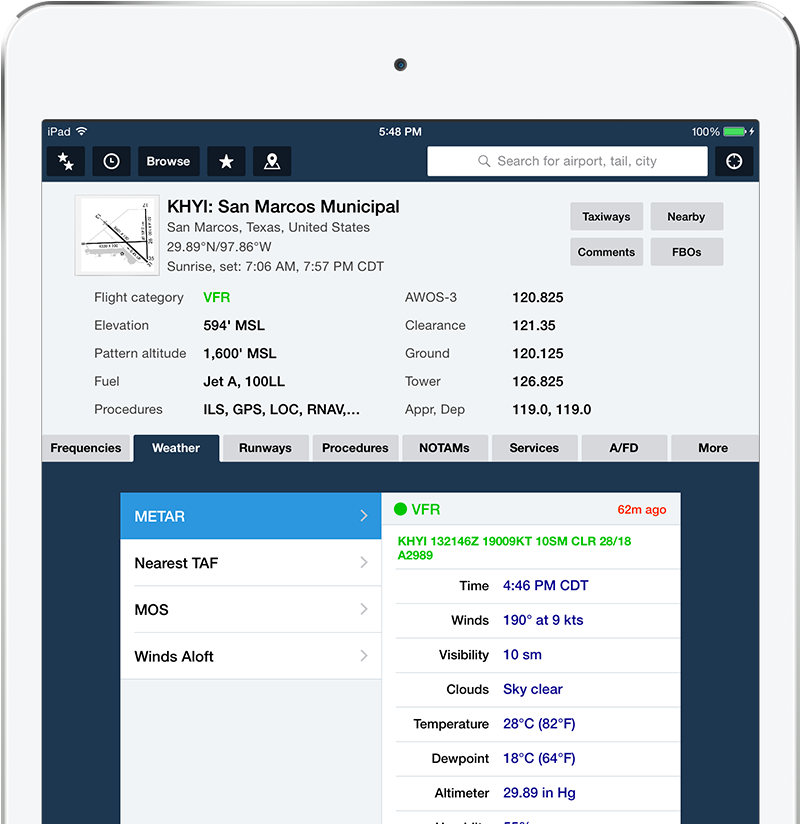 ForeFlight - Airports