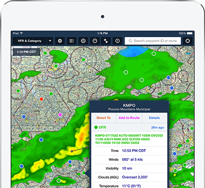 ForeFlight - Aviation Weather: Preflight & Inflight Weather Planning